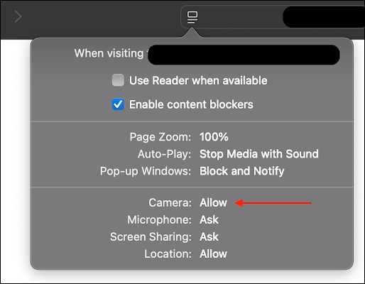 How to enable Camera access